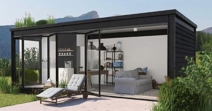 ISO90001 40 Foot Prefab Repurposed Shipping Container House ISO90001 40 Foot Prefab Repurposed Shipping Container House